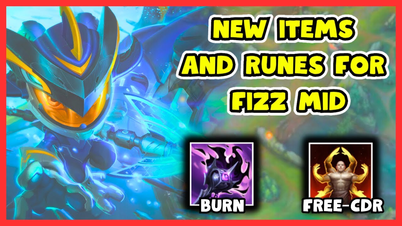 First Game On The New Patch!! Item And Rune Testing | Fizz Mid vs ...