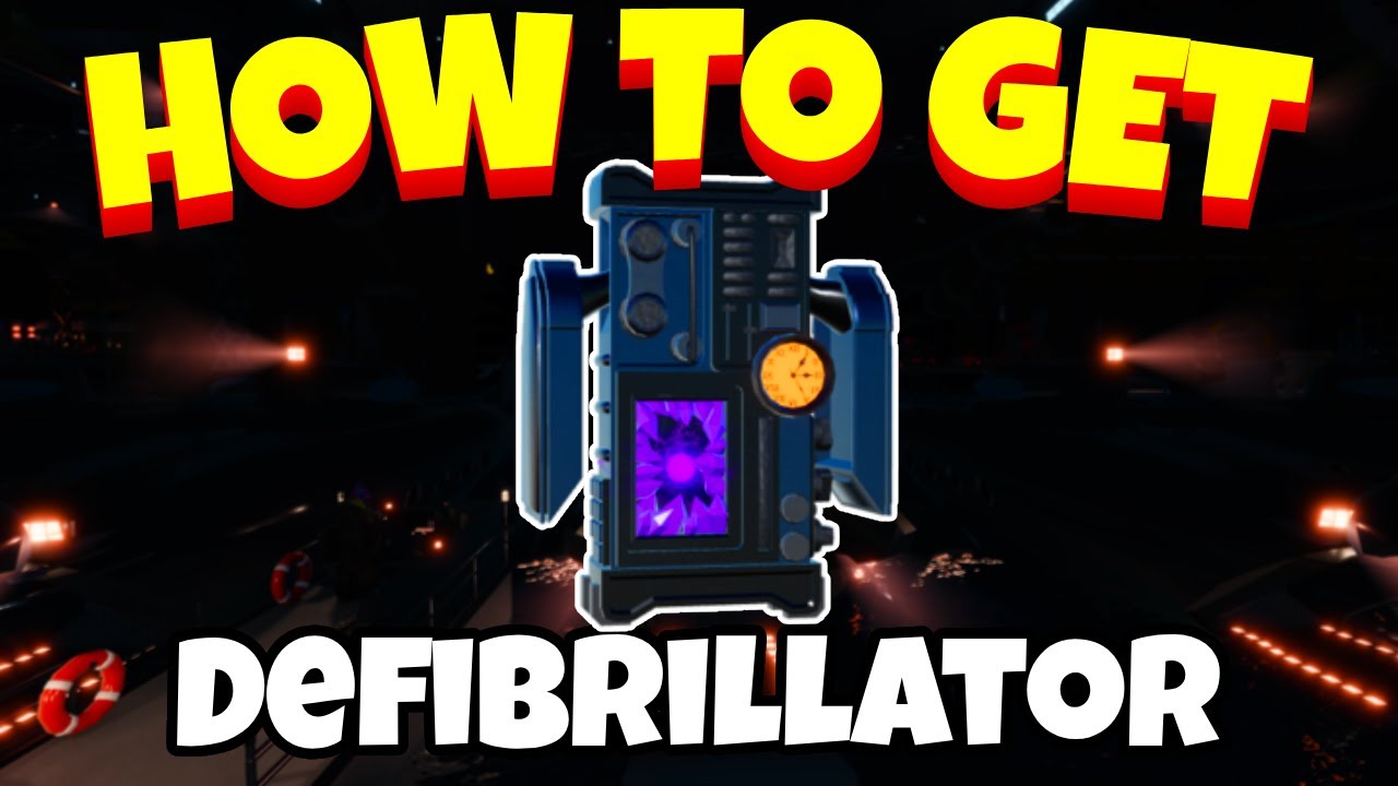 How to Get Defibrillator In Pressure Roblox - YouTube