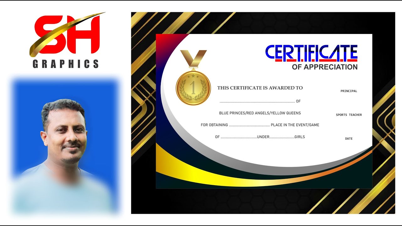 How to create easy certificate - YouTube
