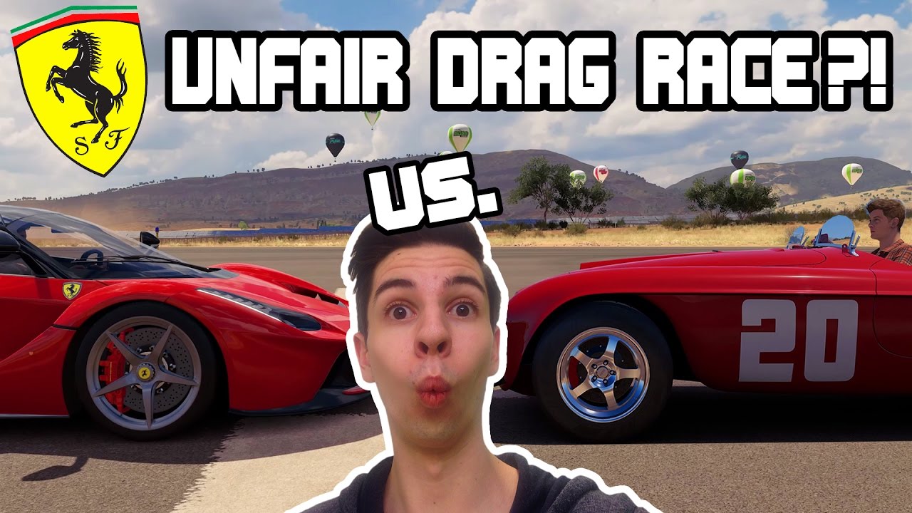 UNFAIR DRAG RACE?! 🚗 Ferrari-Edition: Tuned '48 160MM Barchetta vs ...