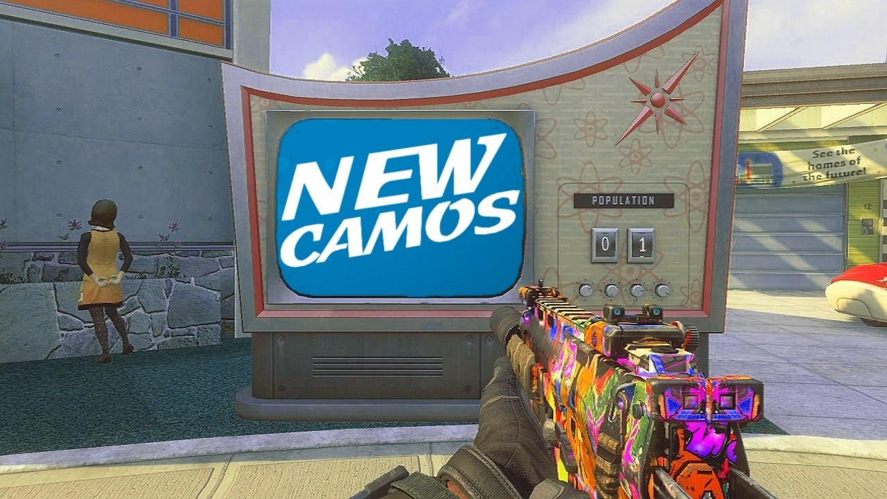 BO2: NEW CAMOS! GRAFFITI, PARTY ROCK, BACON, and MORE! - YouTube