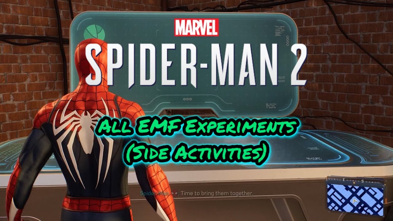 Marvel Spider-Man 2 - All EMF Experiments (Side Activities ) - YouTube