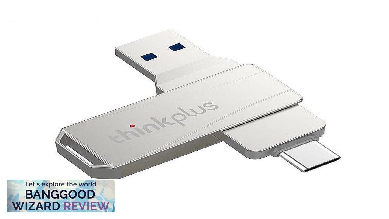 Lenovo ThinkPlus MU252 Type-C & USB3.1 Flash Drive 32G 64G Metal ...