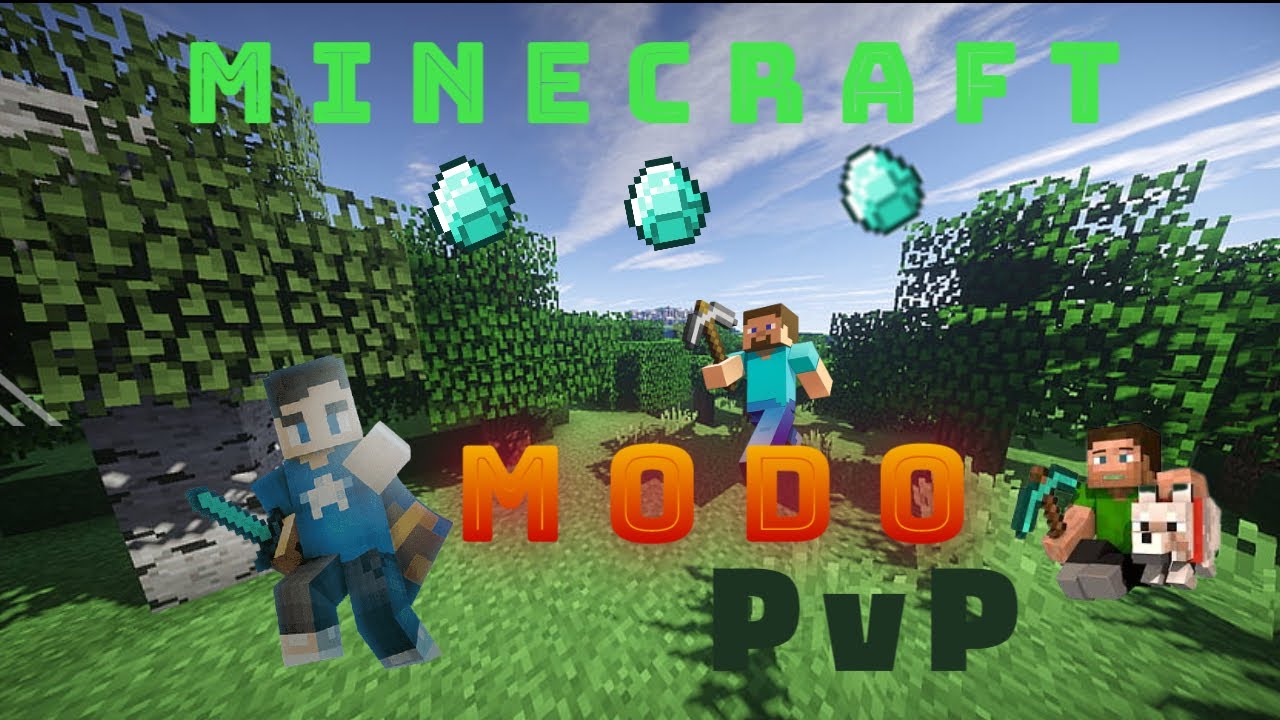 Minecraft Jugando en PvP - YouTube