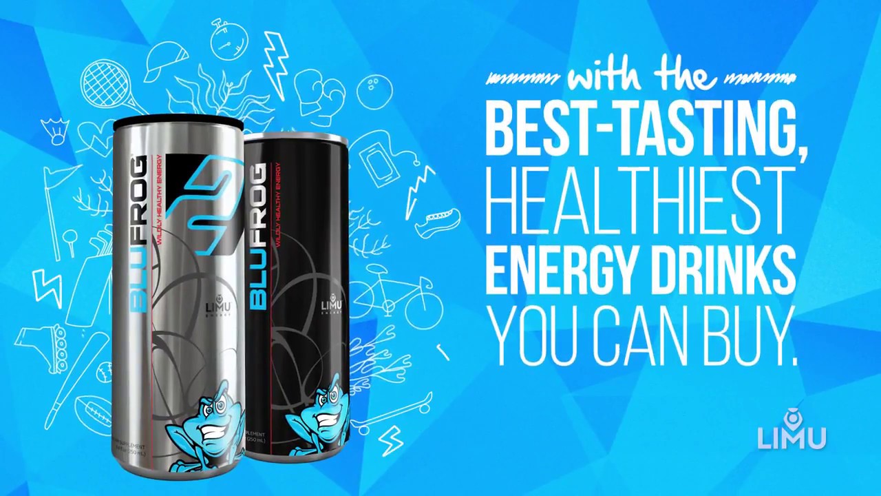 BLU FROG – Rethink Your Energy Drink - YouTube