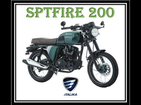 SPTFIRE 200 de Italika después de un buen baño... - YouTube