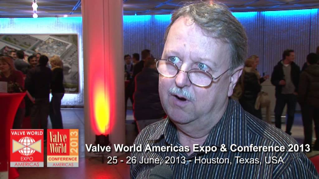 Valve World Americas 2013 show - update from Chairman Ron Merrick - YouTube