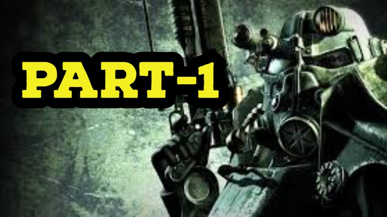FALLOUT 3 Gameplay Walkthrough , Part 1 - YouTube