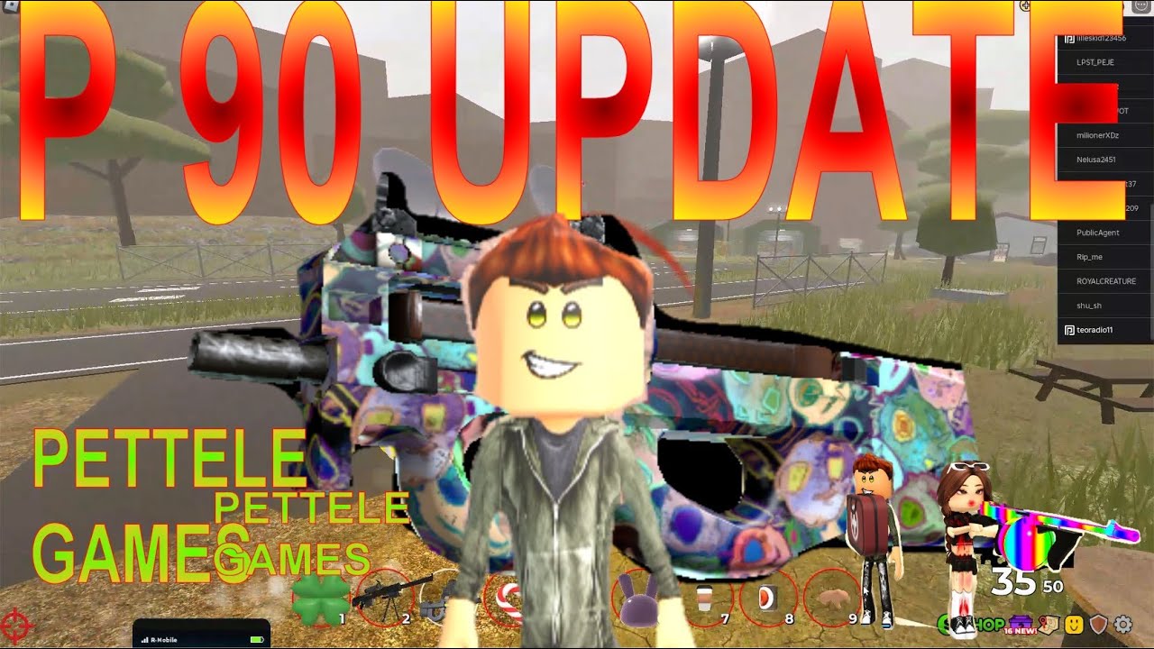 ROBLOX - OHIO - new update gun P90 in OHIO - YouTube