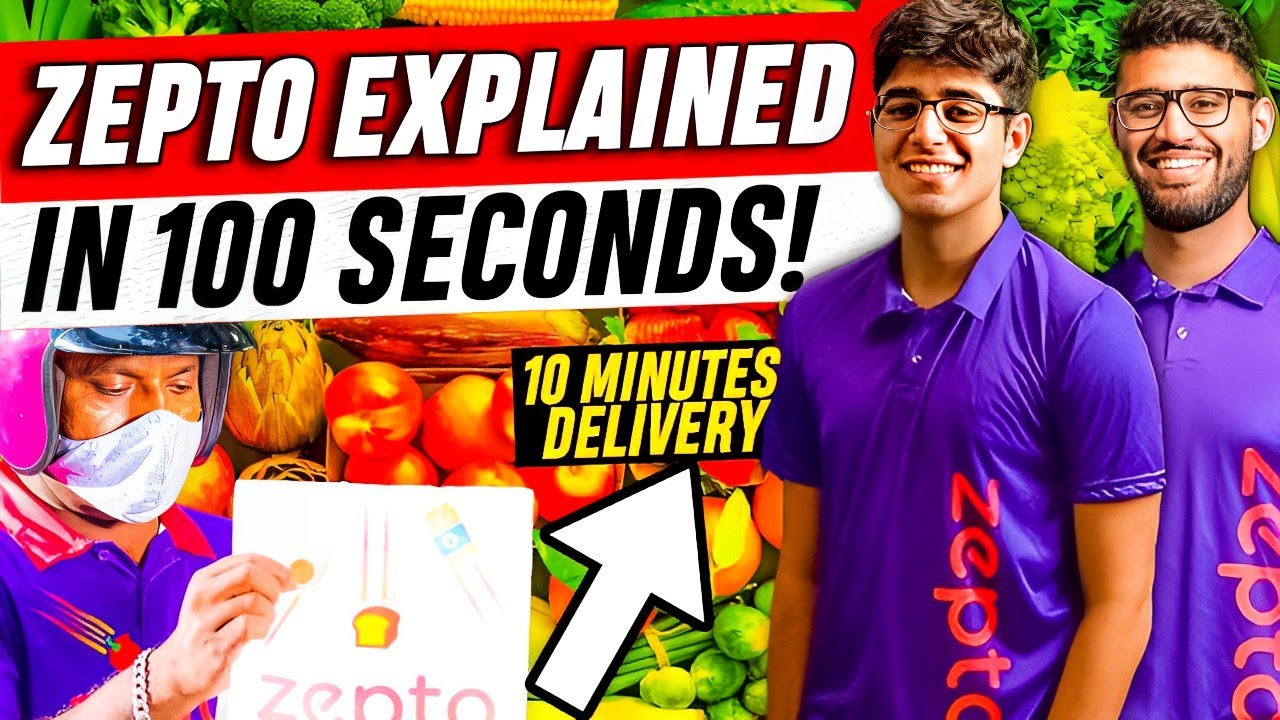 7000 Crore Startup Zepto: Journey Explained In 100 Seconds - YouTube