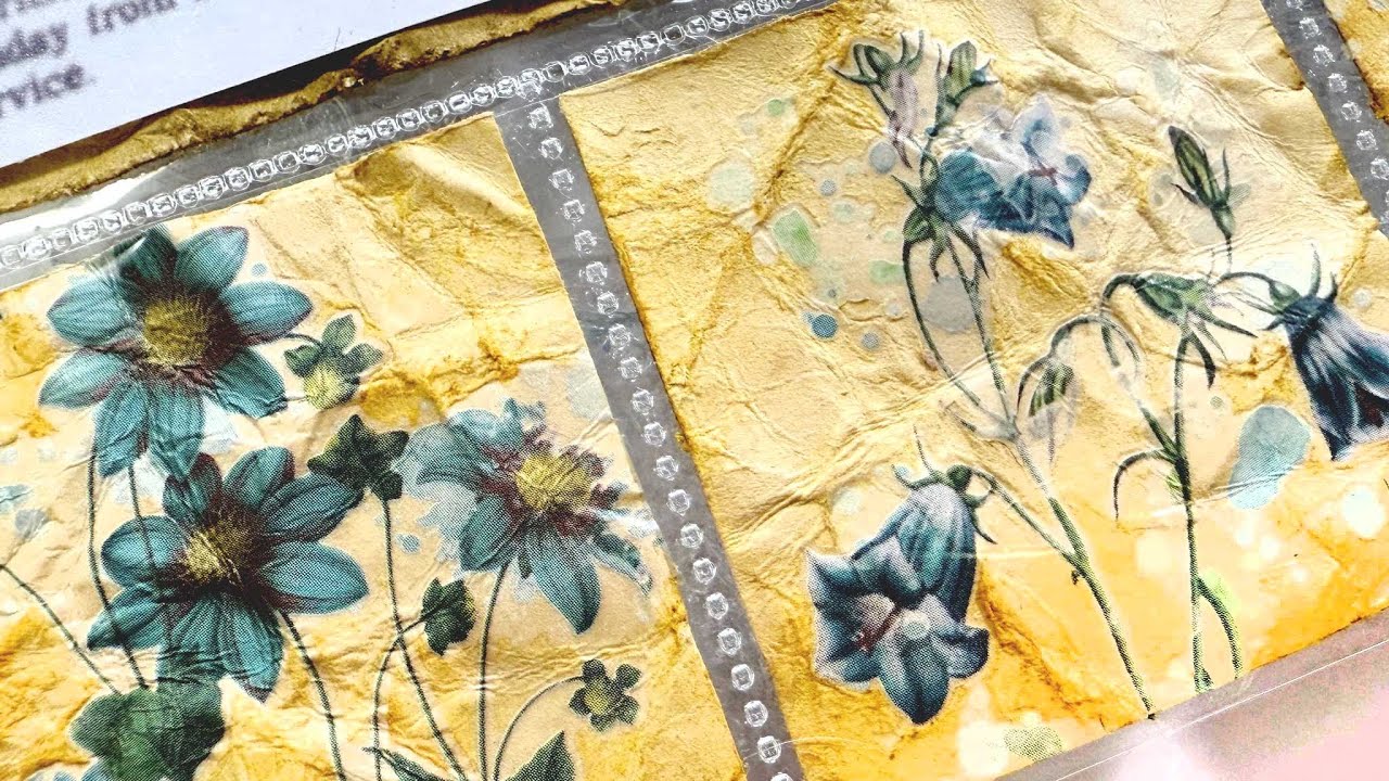 How to Make Vintage-Looking Paper - Technique Tuesday - YouTube