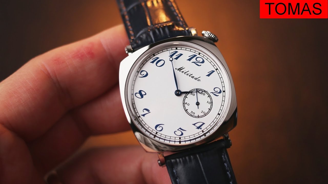 Militado ML11 - 36mm automatic with sapphire - YouTube