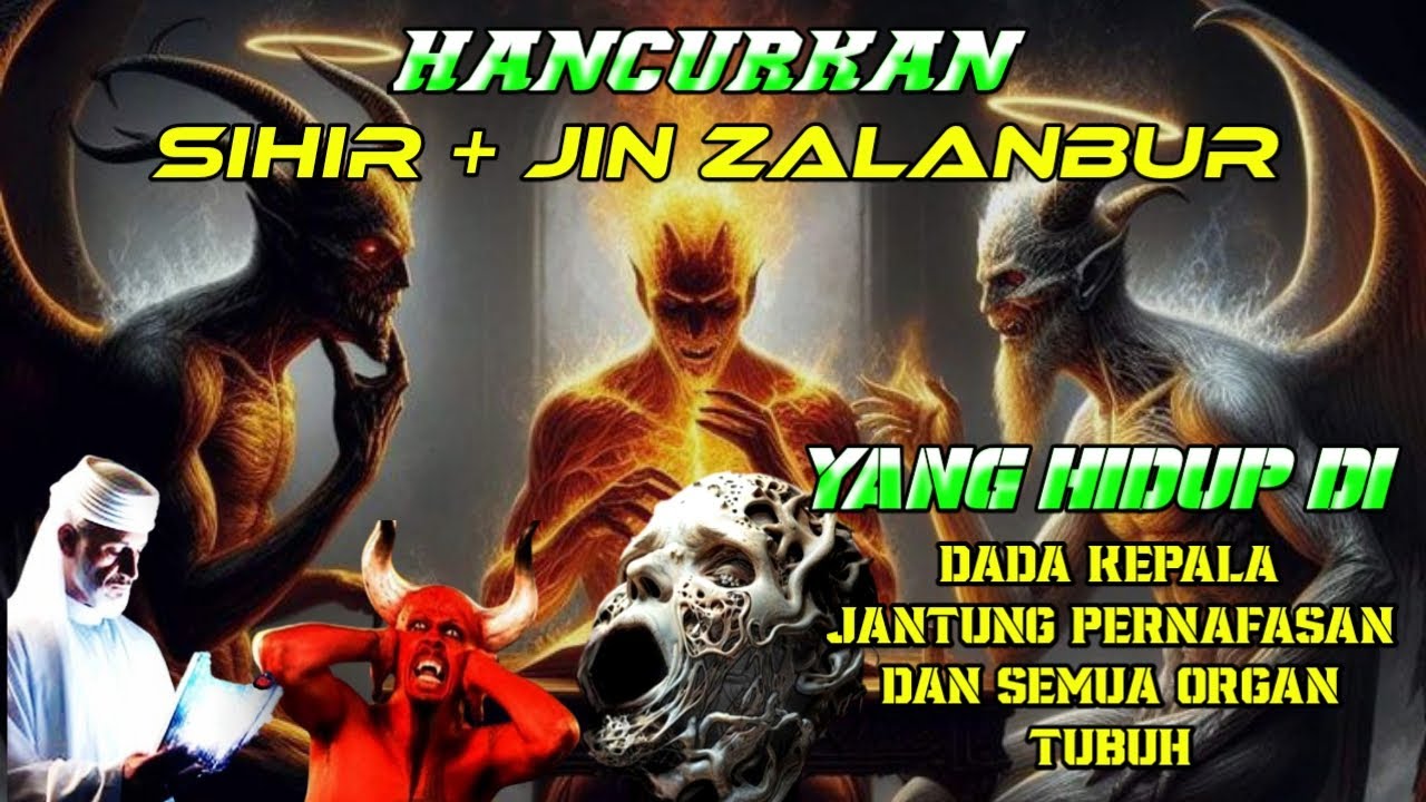 RUQYAH AMPUH MENGUSIR JIN SETAN SIHIR YANG BERSARANG DI KEPALA OTAK ...