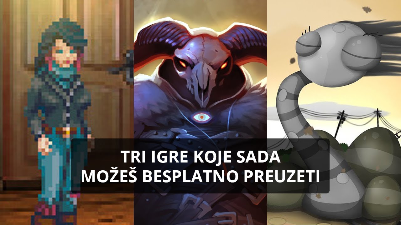 Tri igre koje sada možeš besplatno preuzeti i zadržati! - YouTube