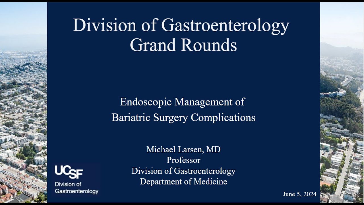 Endoscopic Management of Bariatric Surgery Complications - Dr . Michael ...