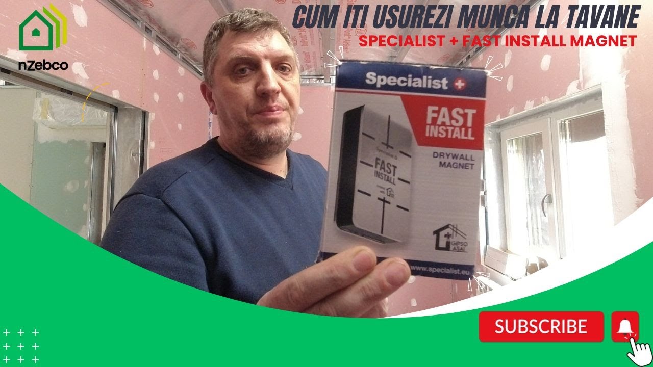 Cum iti usurezi munca la tavanele de gips carton. Magnetul Specialist+ ...