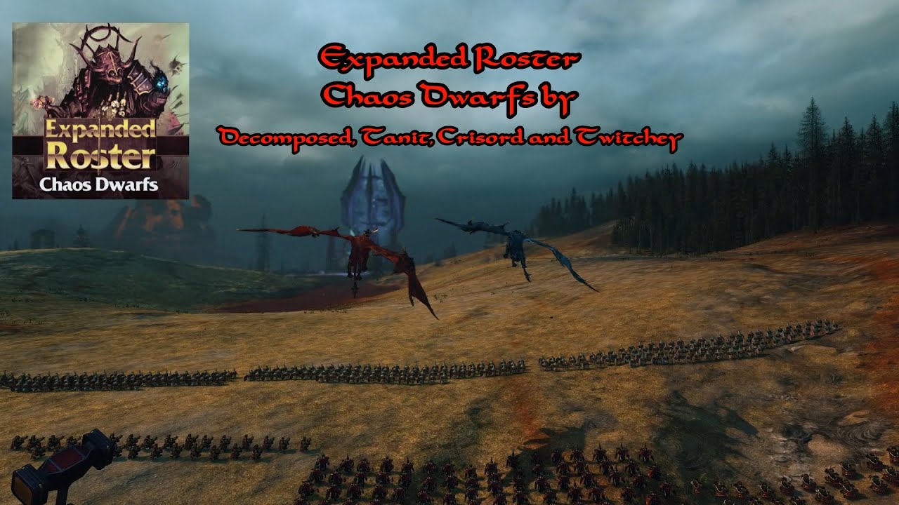 Total War: Warhammer 2 Mods: Chaos Dwarfs Expanded Roster Units / OVN ...