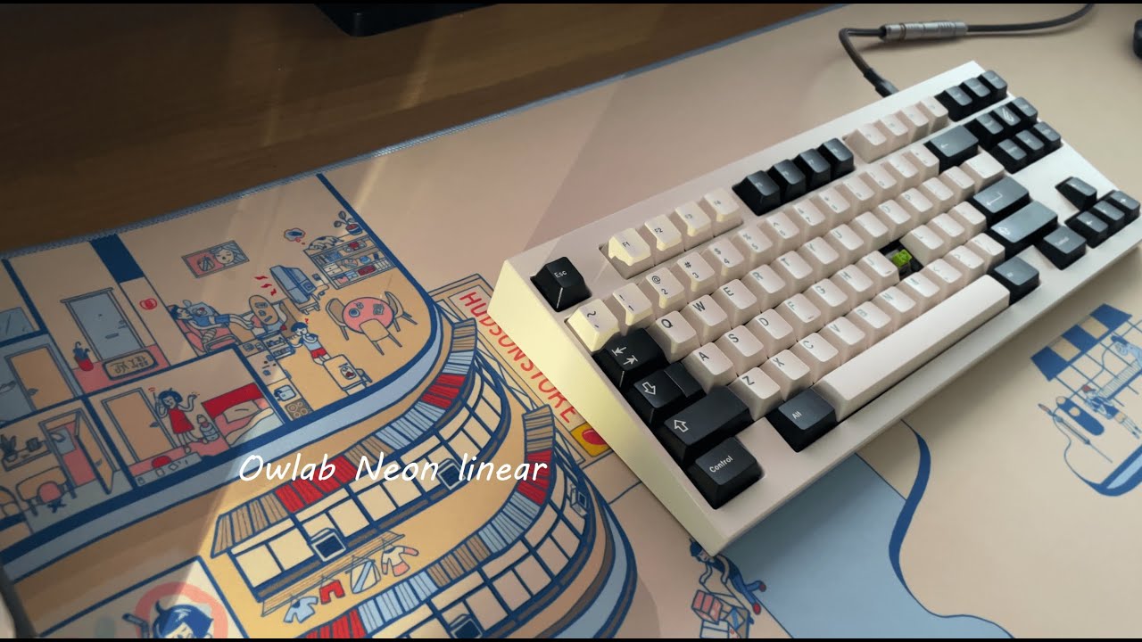 F1-8X 722 FR4 plate Owlab Neon linear f18x 722 네온 스위치 - YouTube