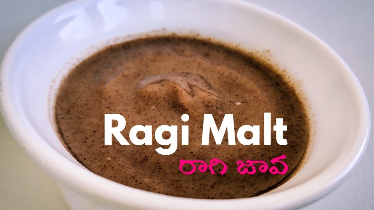 #RagiMalt #HealthyFood Ragi Malt | రాగి జావ |Home recipe in less than 5 ...