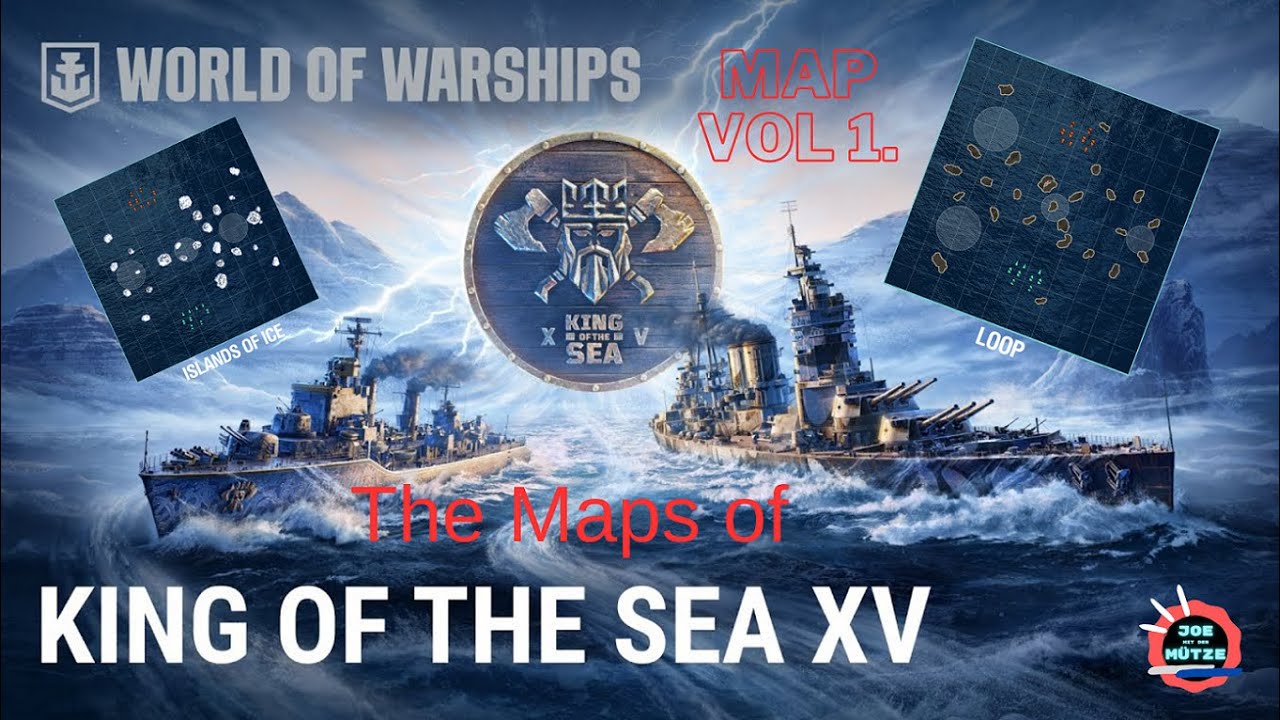 King of the Sea XV - Mapübersicht Vol 1. (LOOP/Islands of ICE) -World of Warships - YouTube