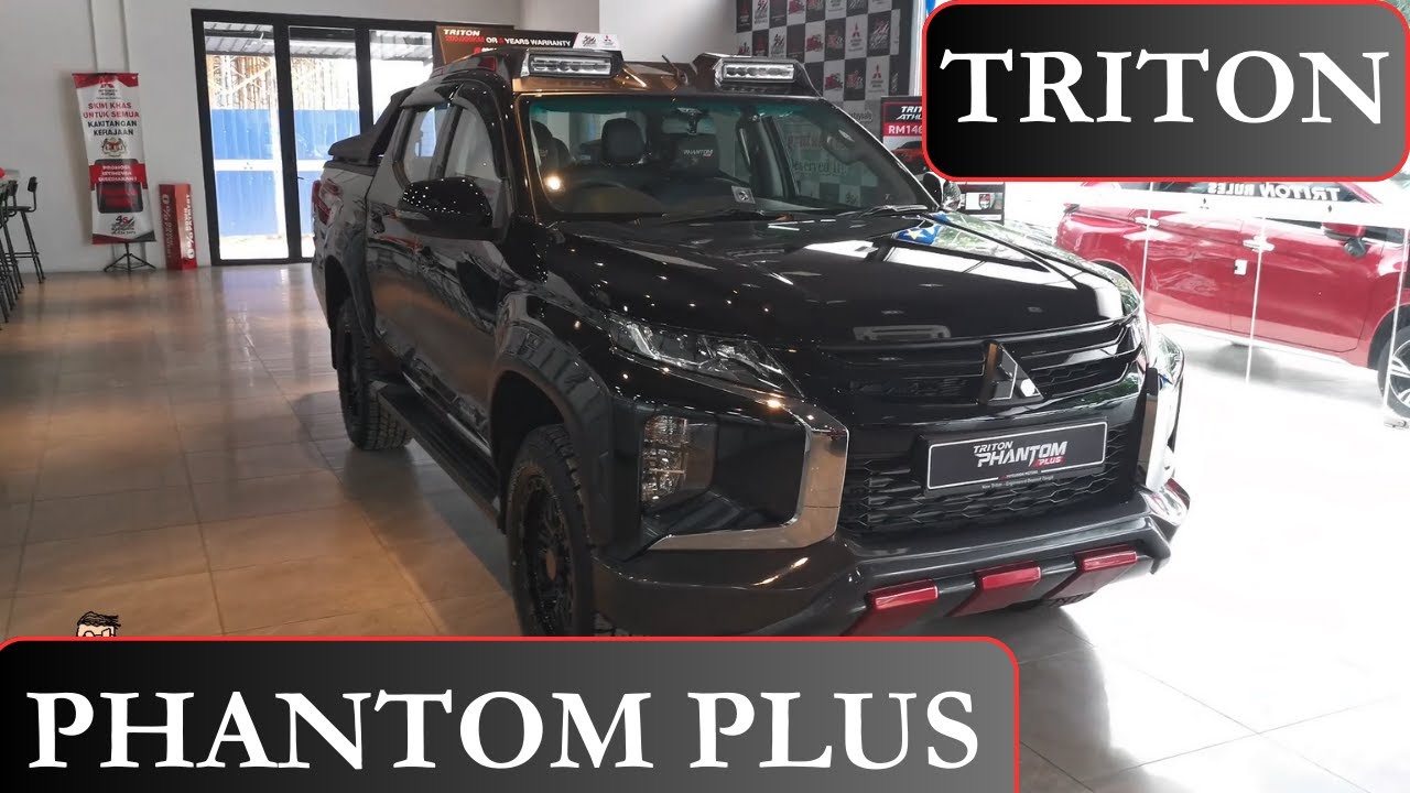 Mitsubishi Triton: Phantom Plus Walkaround Review - YouTube