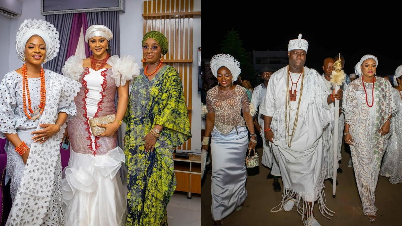 HOW WIVES OF OONI OF IFE SHOCKED KING AS THEY JOINTLY CELEBRATED HIS ...