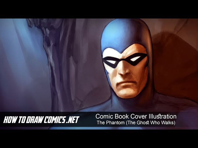 The Phantom Superhero Drawing