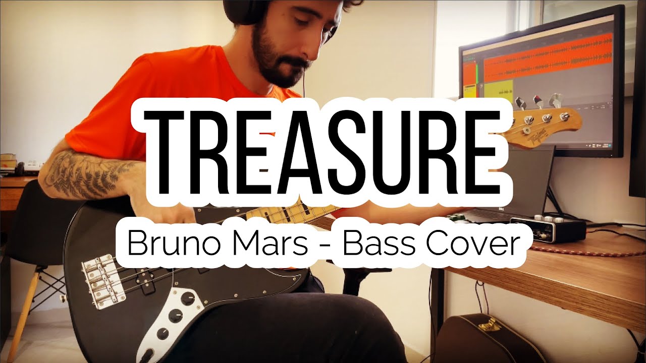 Treasure (Bruno Mars) - Bass Cover - YouTube