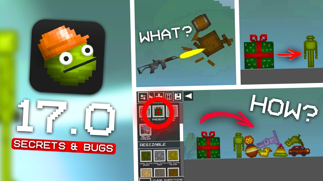HOW? SECRETS and BUGS OF THE NEW UPDATE in Melon Playground - YouTube