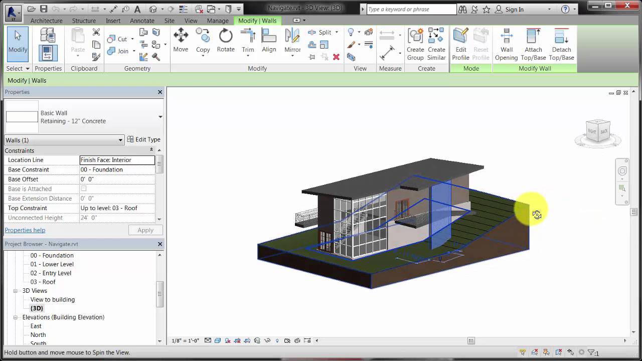 Revit LT Essential Skills - Navigation - YouTube