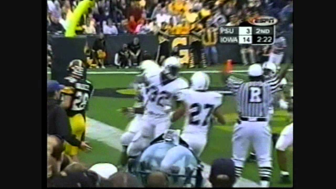 2001 Penn State at Iowa Highlights - YouTube