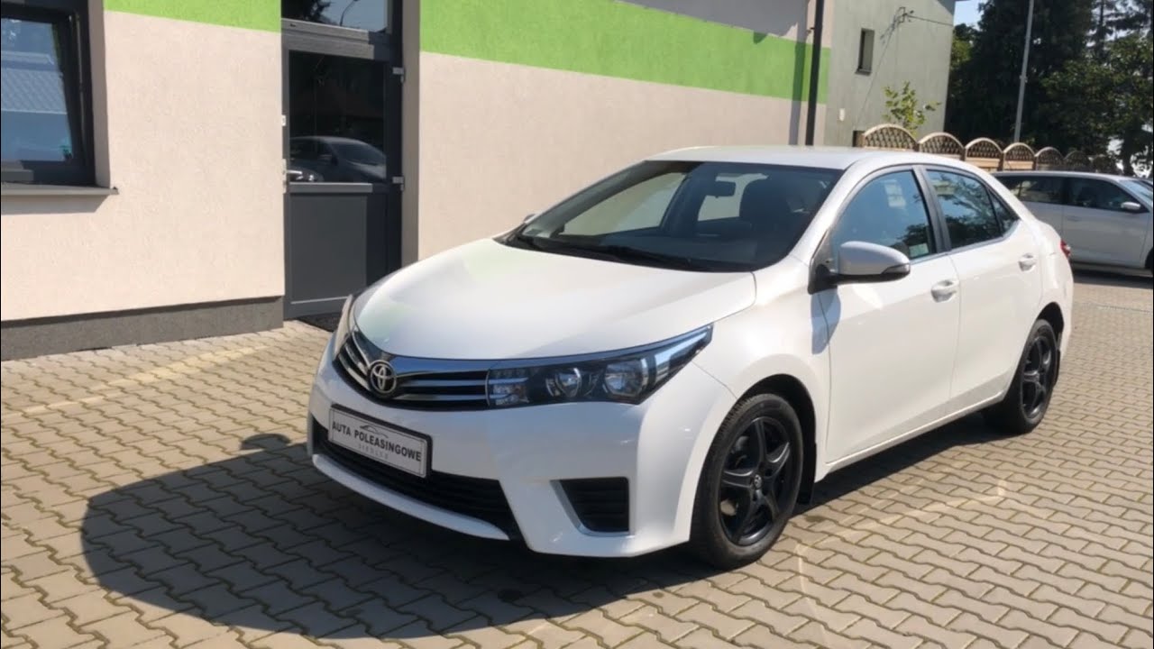 Toyota Corolla 1.4 D4D PREMIUM 2016R. | APS SIEDLCE - YouTube