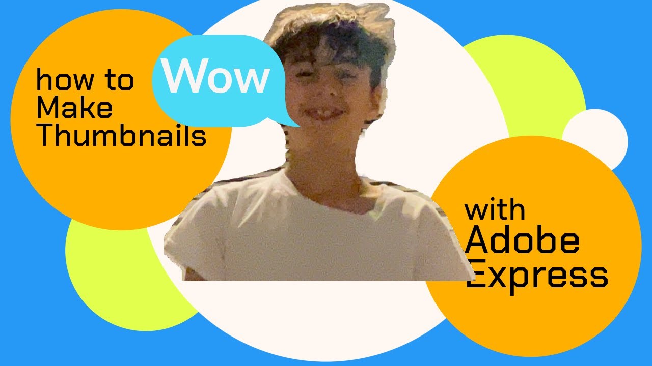 How to Make a YouTube Thumbnail With Adobe Express - YouTube