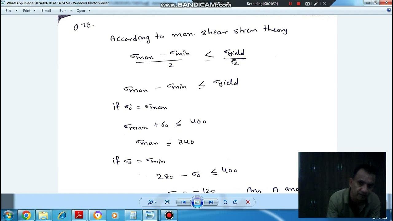 gate 2024 XE solid mechanics solution (Q79) - YouTube