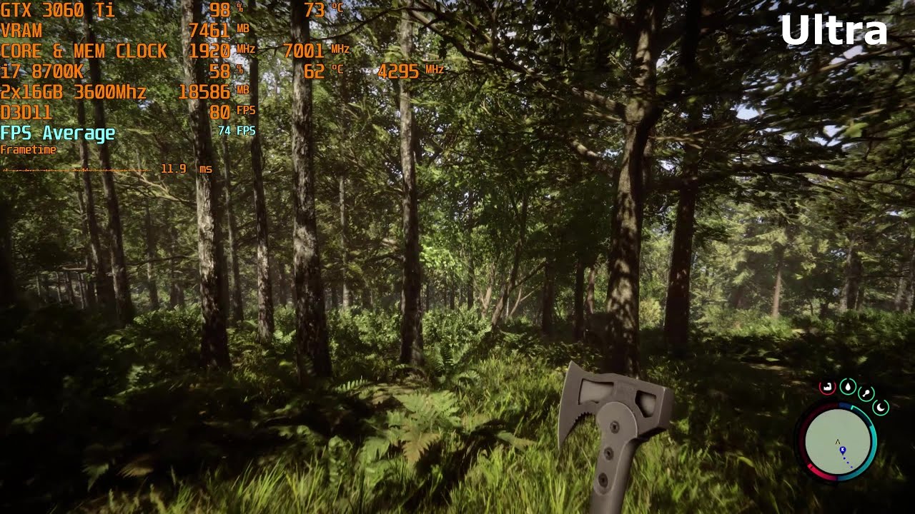 Sons Of The Forest - RTX 3060 Ti | i7 8700k - Max & Lowest Settings ...