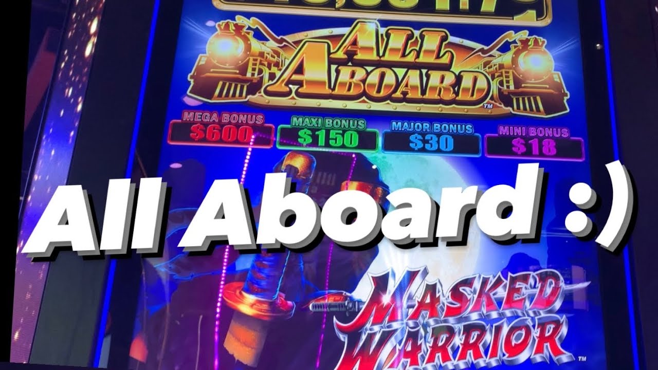 Riding All Aboard Slot Machine - YouTube