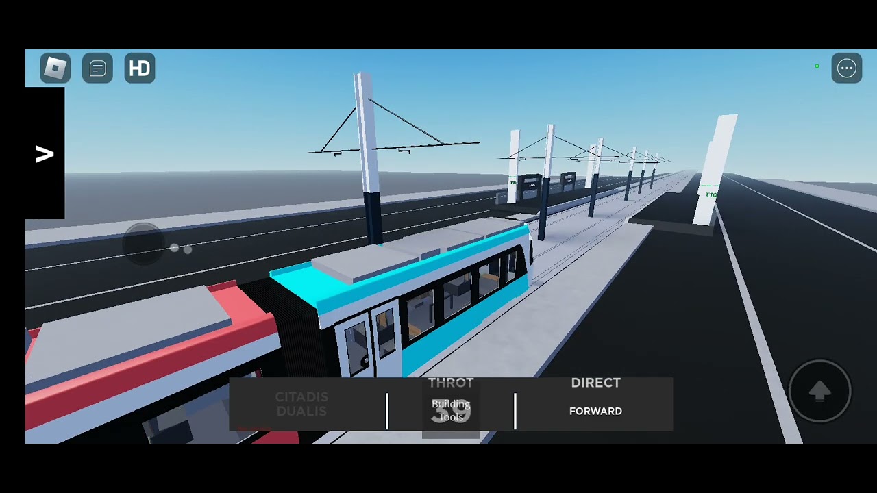 ROBLOX TRAMWAY 🚋 T10 TRANSDEV - YouTube