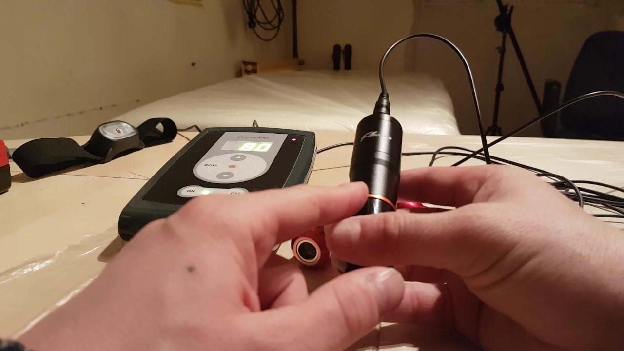 Ez filter v2 pen tattoo machine and cheyenne thunder - YouTube