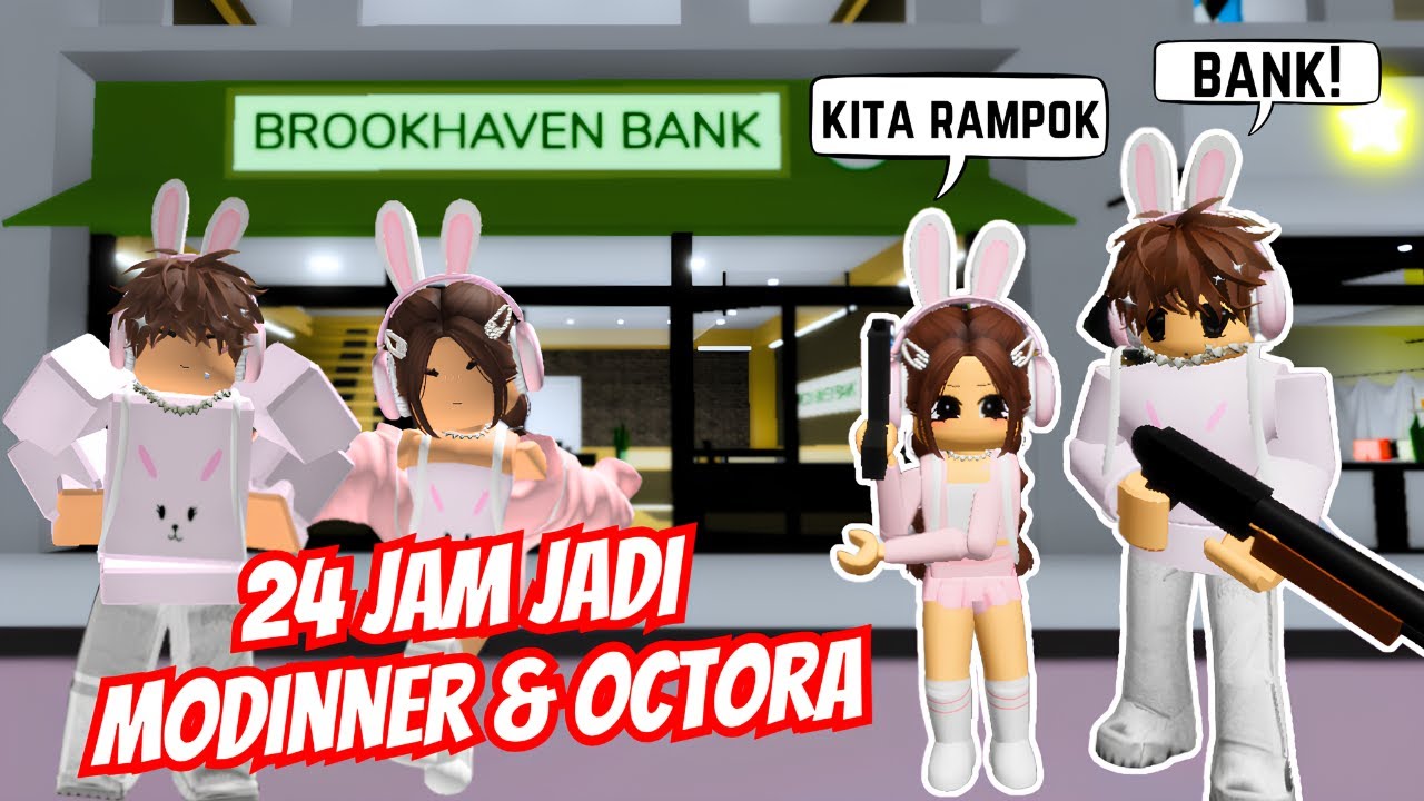 24 JAM MENYAMAR JADI MODINNER & OCTORA @modinner UNTUK MERAMPOK BANK DI ...