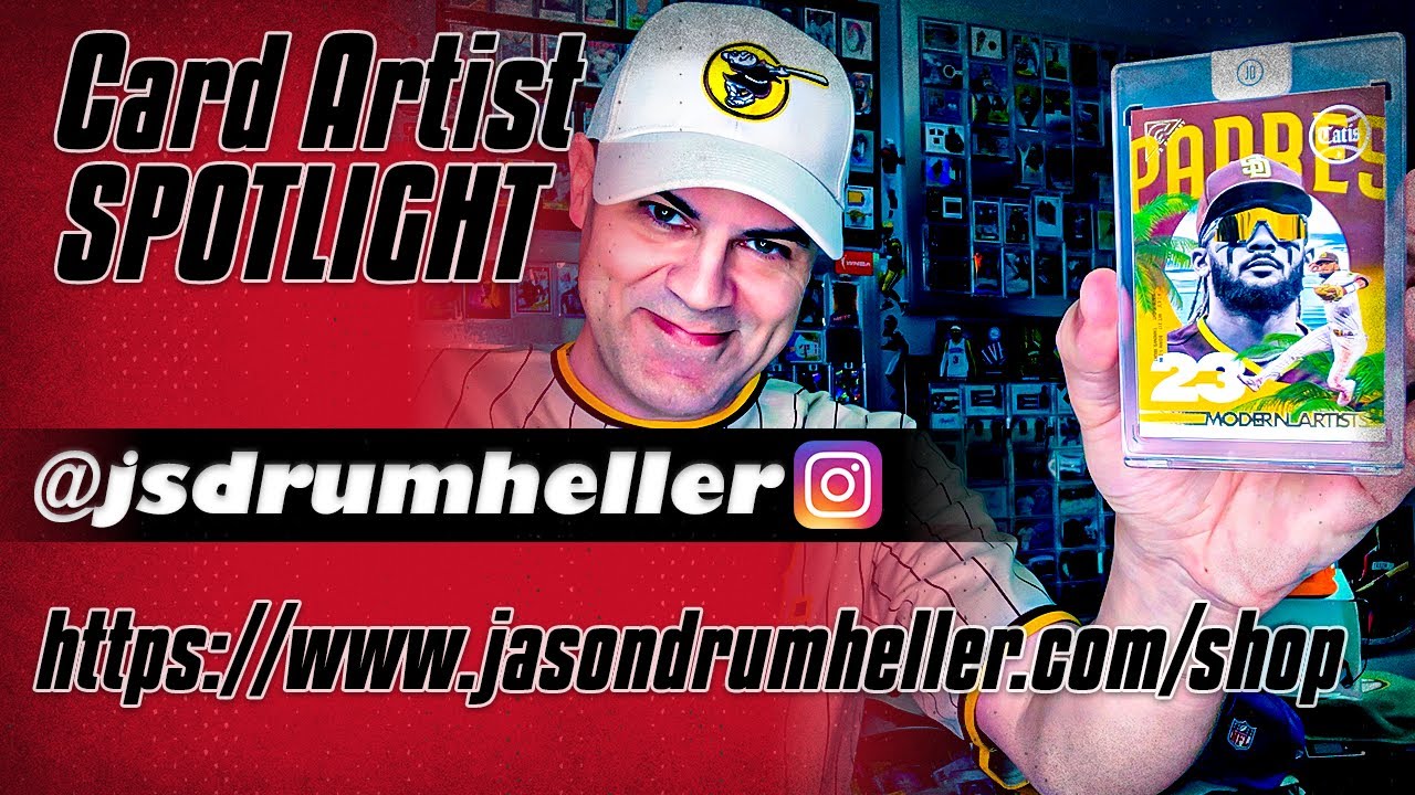 Sports Card Artist - SPOTLIGHT - Jason Drumheller - YouTube