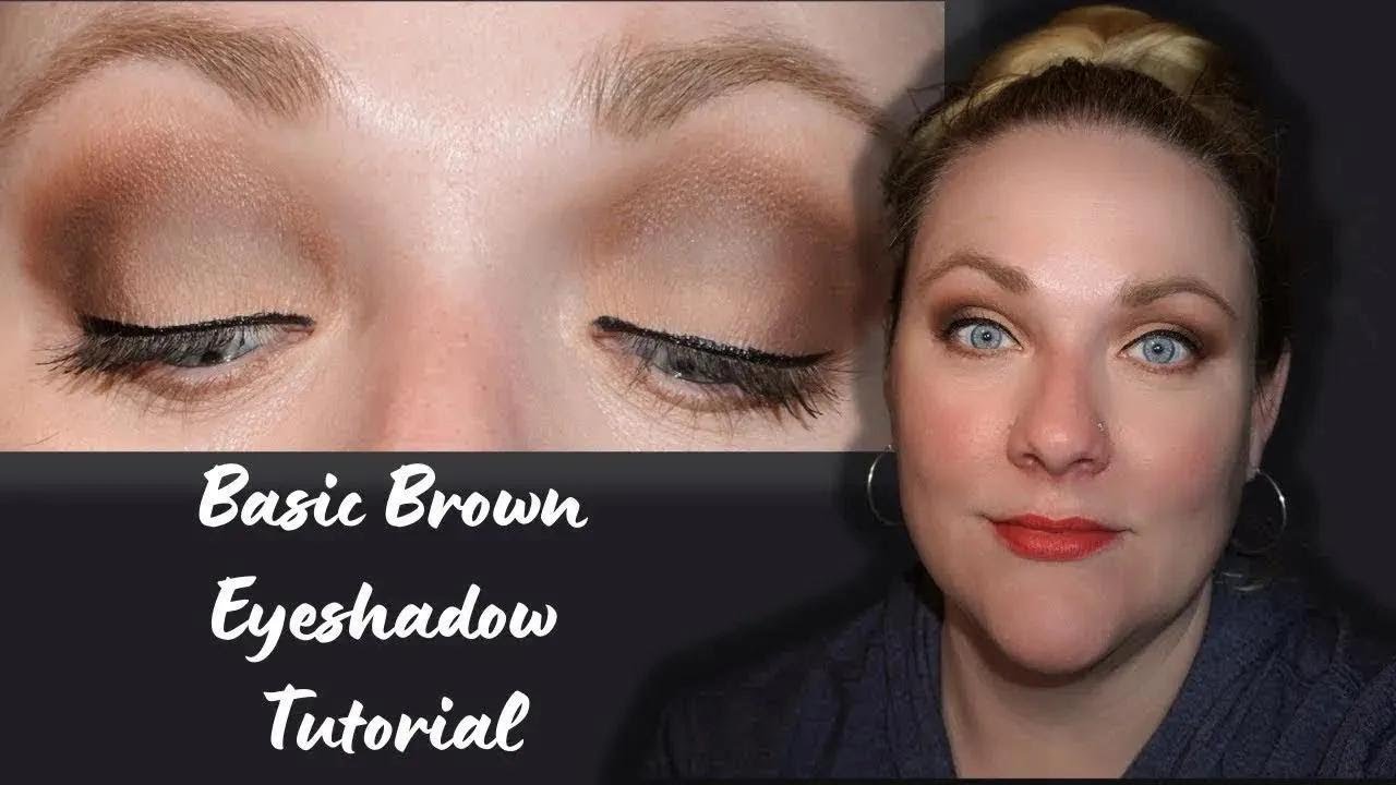 Basic Brown Eyeshadow Tutorial | How to Blend Eyeshadow - YouTube