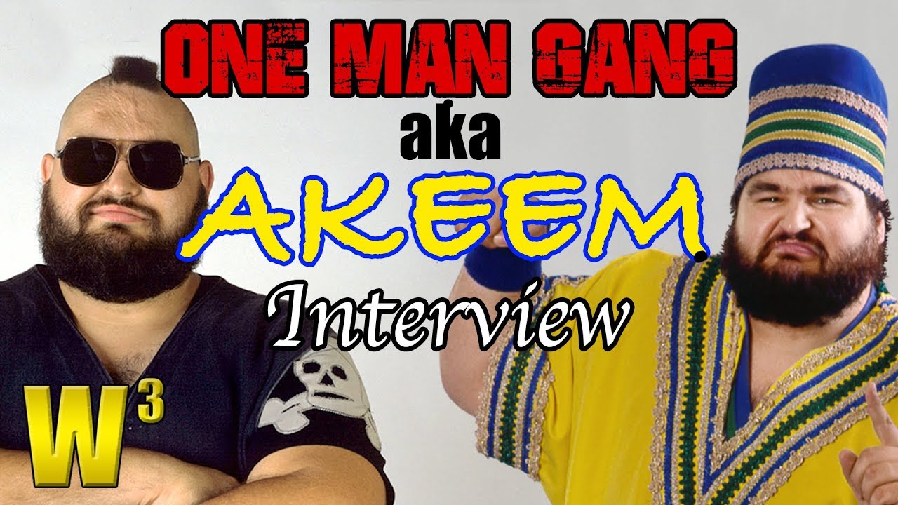 Brian Interviews Akeem/One Man Gang | Wrestling With Wregret - YouTube
