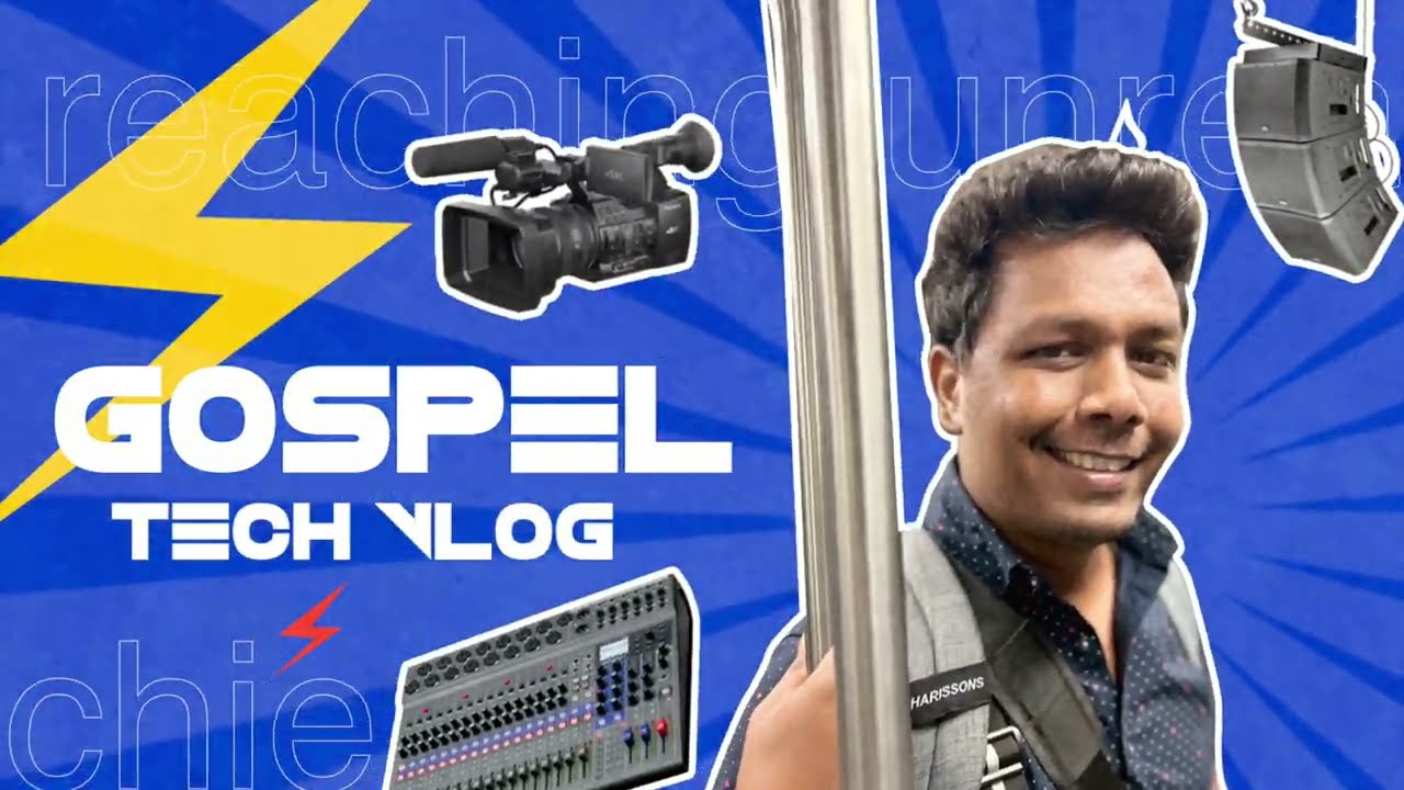 Gospel tech vlog #2 | @nlpopchurch4816 Ranipet - YouTube