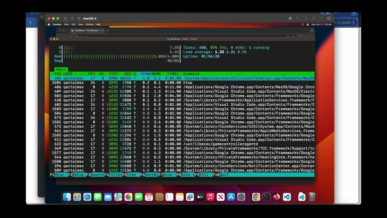 Installing htop on Mac and Ubuntu Linux | Practical Installation Guide ...