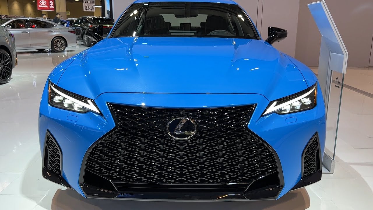2024 Lexus IS 500 Special Appearance - Blue Vector Color - YouTube
