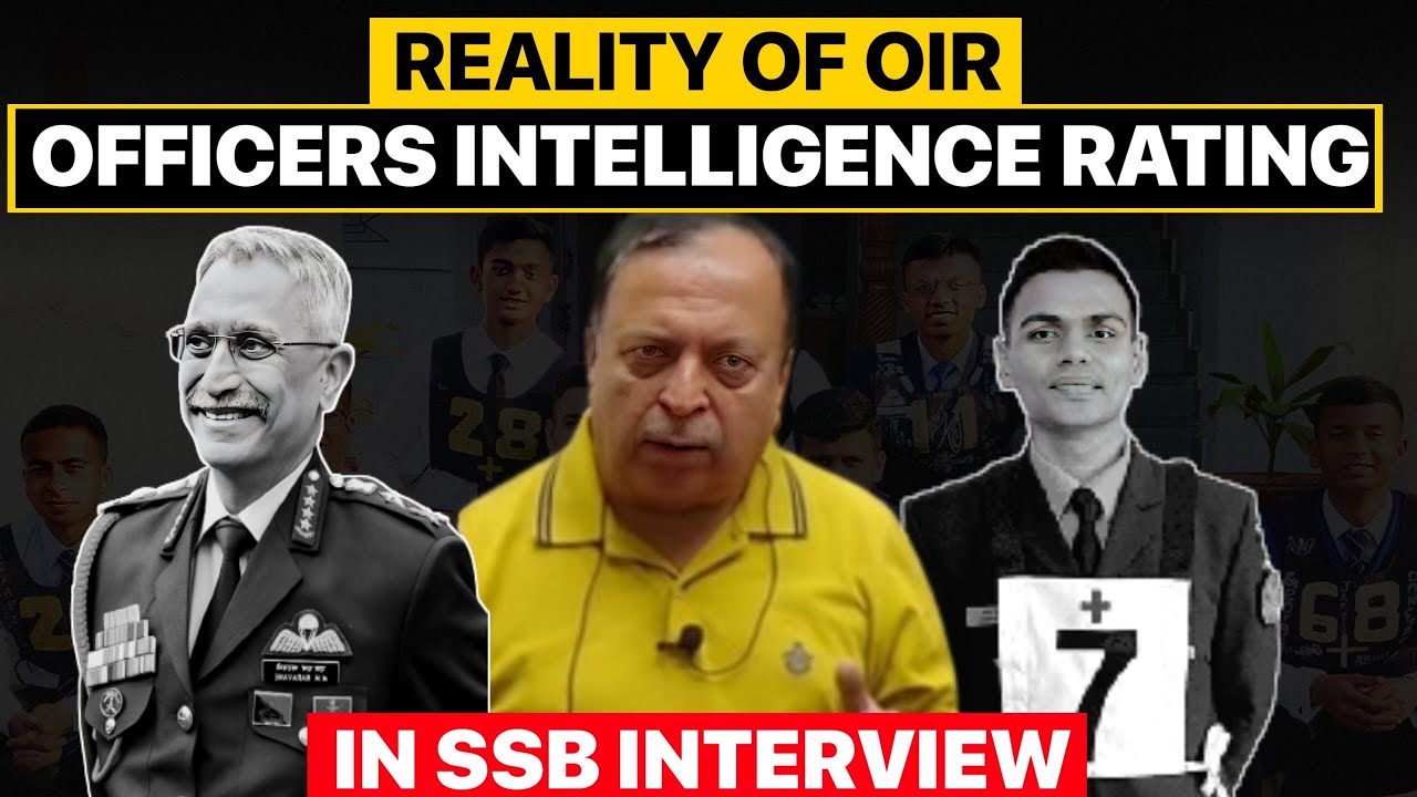किसे पसंद करते हैं OIR में! Reality Of Officer Intelligence Rating Test ...