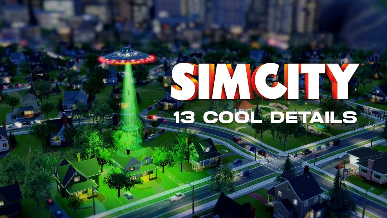 13 cool details in SimCity (2013) - YouTube