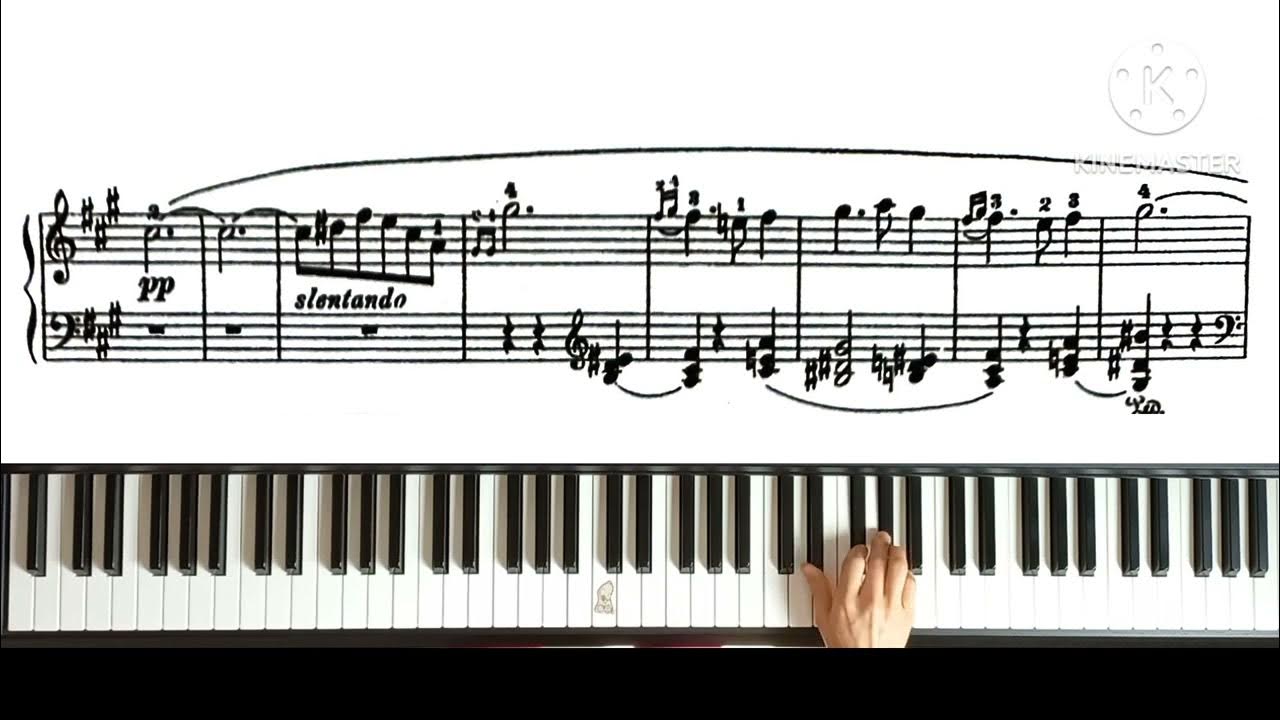 Chopin : Scherzo No2 in B flat Minor op.31 오른손연습2(right-hand practice2) - YouTube