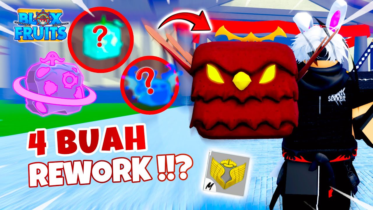 4 BUAH REWORK BLOX FRUITS ?! NASIB DIVINE ART & CONTROL REWORK !! - YouTube