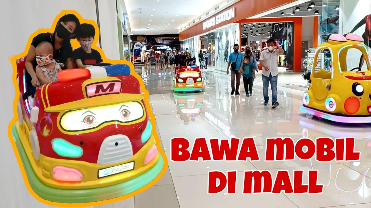 MAIN MOBIL MOBILAN DI MALL LUCU BANGET 🤩 - DRIVER JUNIOR - MALL OF ...